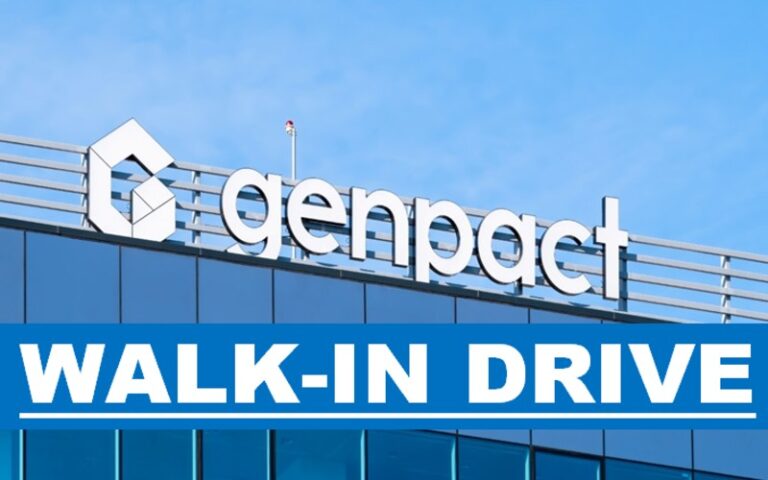 Genpact Walk-In Recruitment Drive 2026 | 27th and 28th May 2026 ...